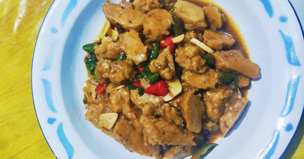 Resep Oseng bakso cabai hijau oleh Mamafreya - Cookpad