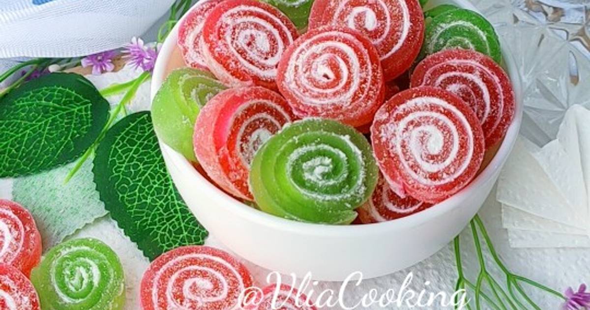 72 resep permen jelly gulung enak dan mudah - Cookpad