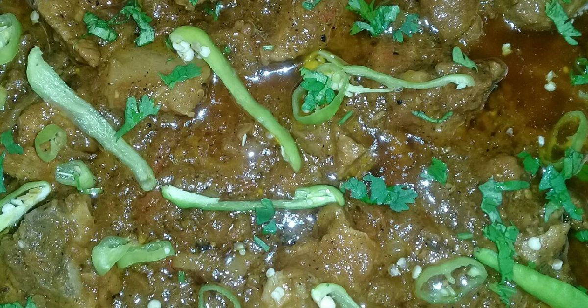 Teekhi Beef Karai😋😋 Recipe By Zoya Khan