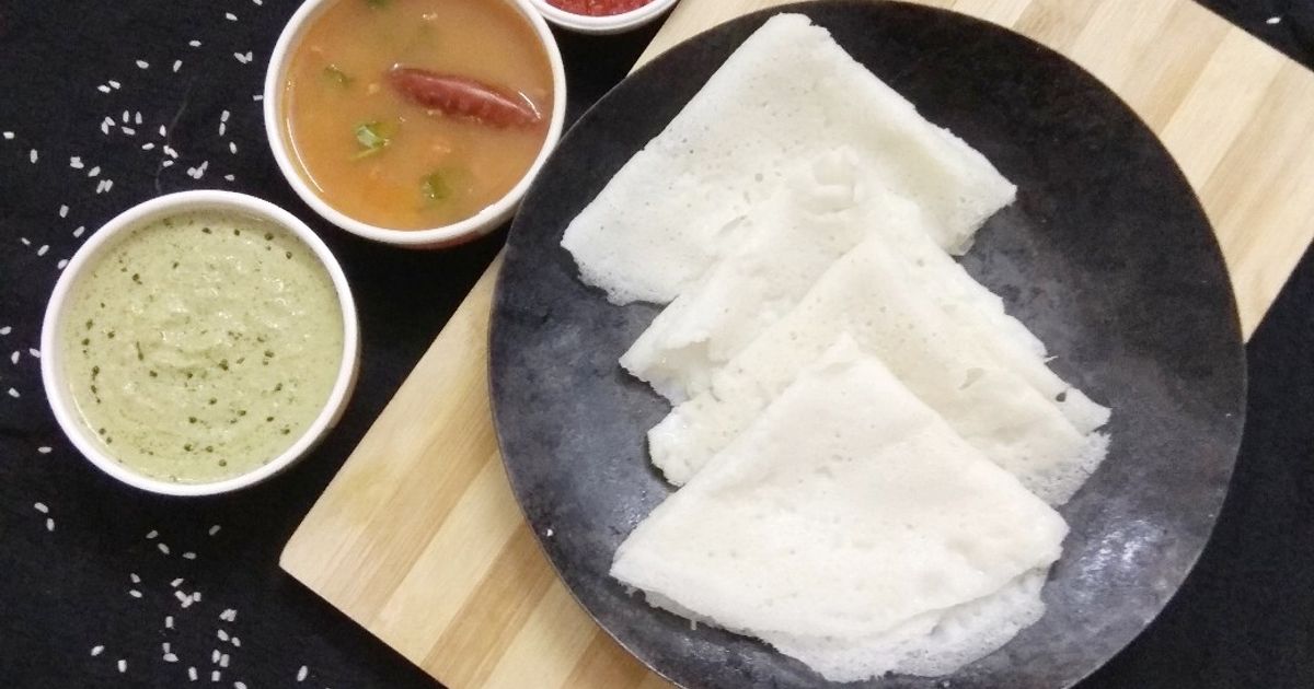 Neer Dosa Recipe by Rajeshree Shah (Homechef), Gujarat - Cookpad