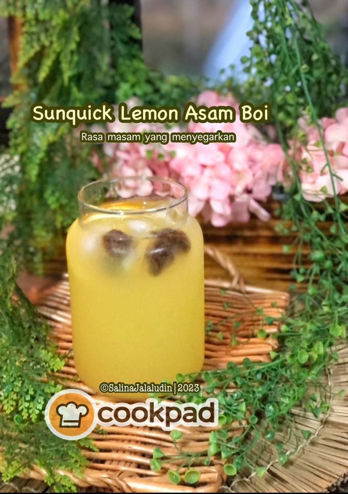 Resipi Sunquick Lemon Asam Boi oleh Salina Jalaludin - Cookpad