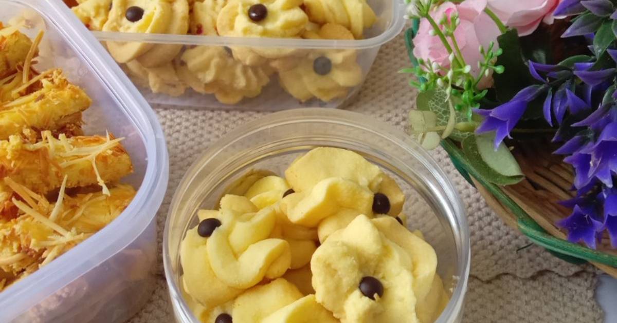 Resep kue semprit renyah & lembut: Praktis untuk suguhan hari raya