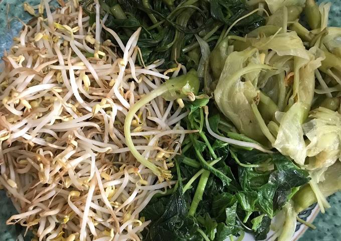 Resep Pecel Sayur Sederhana oleh Shafira - Cookpad