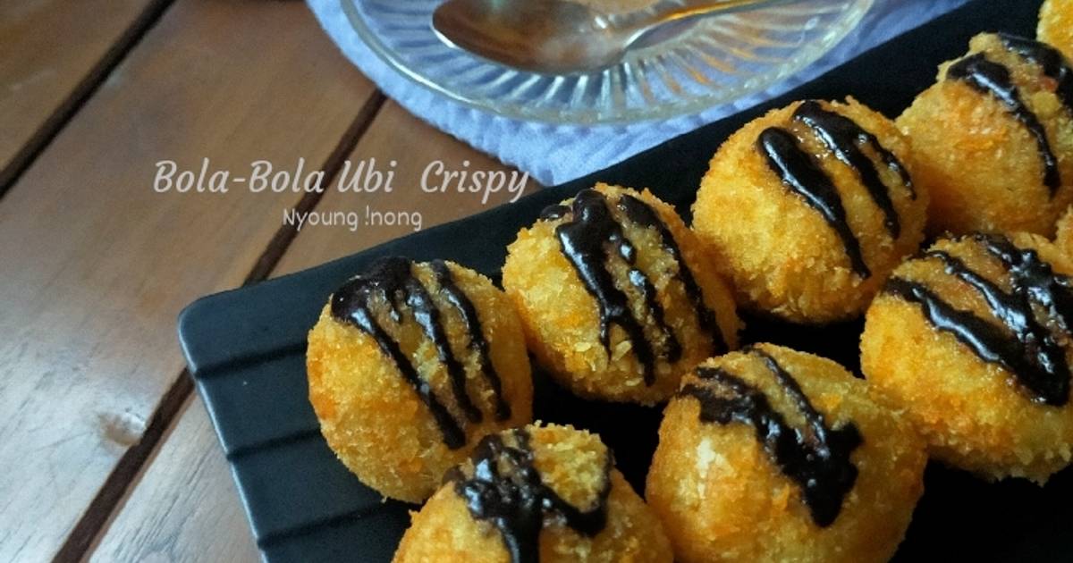 Resep Bola-Bola Ubi Crispy oleh Ika Mahendra Moenif - Cookpad