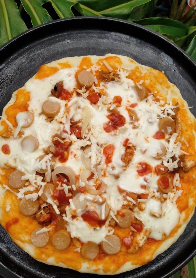 Resep Pizza teplon,Mudah dan simple oleh Diana sl - Cookpad