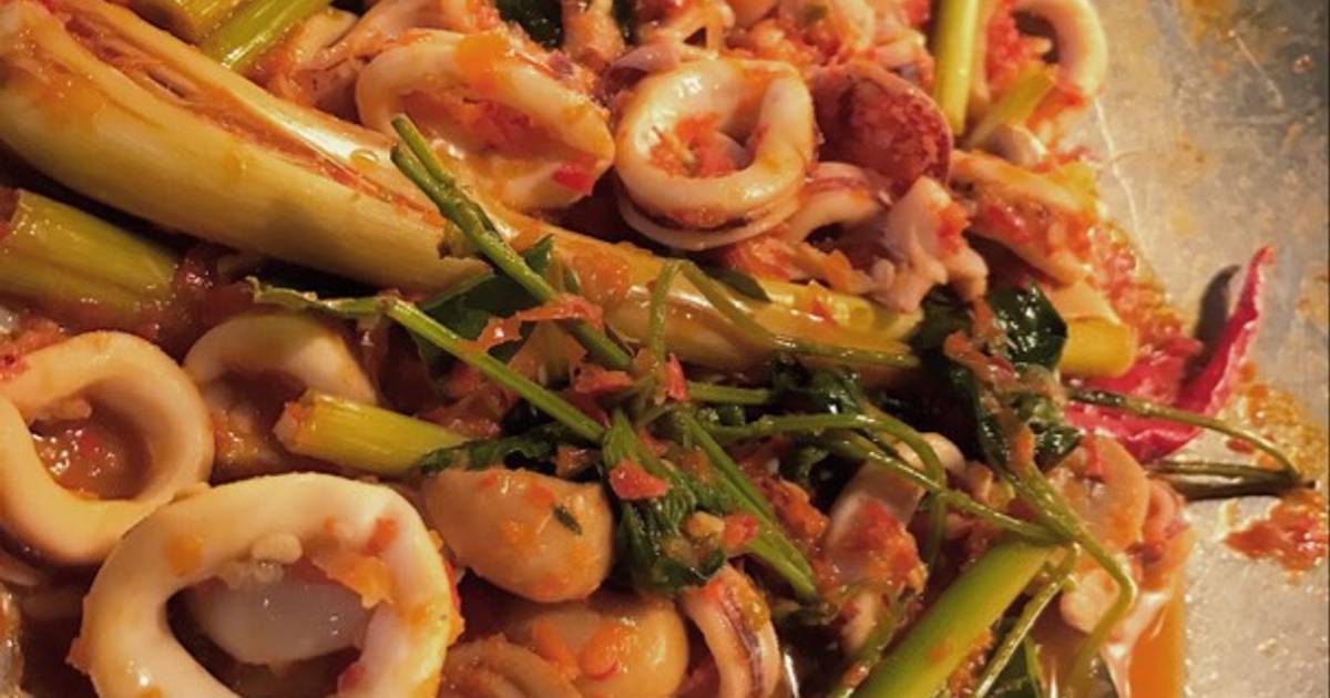 Resep Cumi bumbu tom yum oleh Ayas Kalbu Atayu - Cookpad