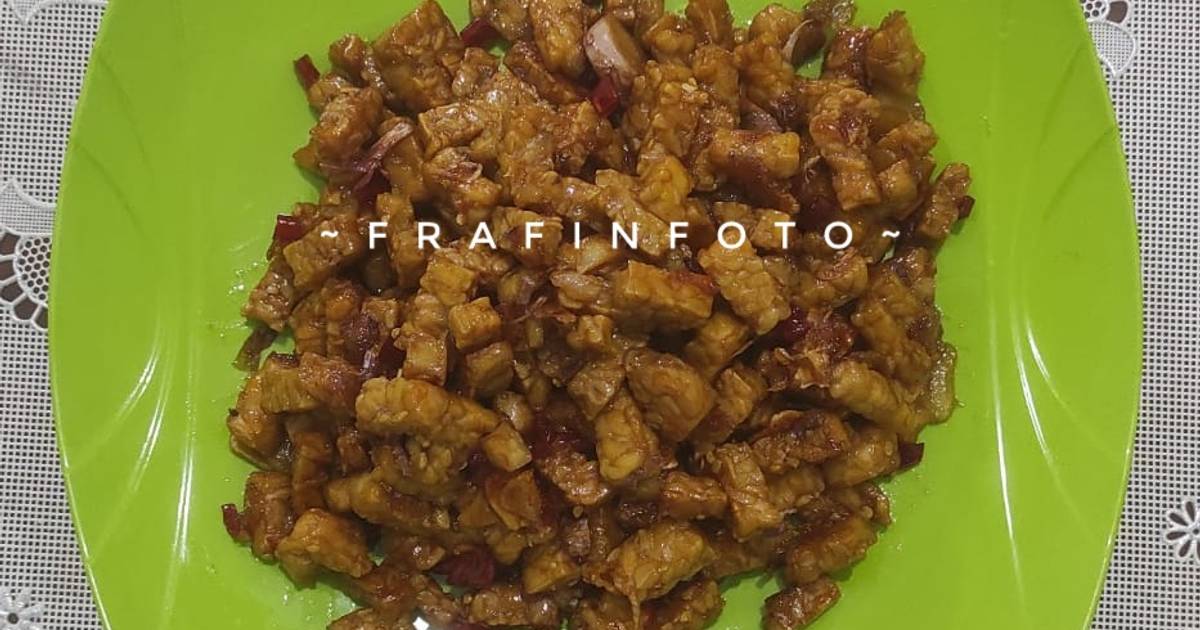 Resep Kering tempe simple oleh felitara - Cookpad