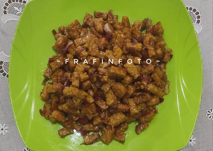 Resep Kering tempe simple oleh felitara - Cookpad