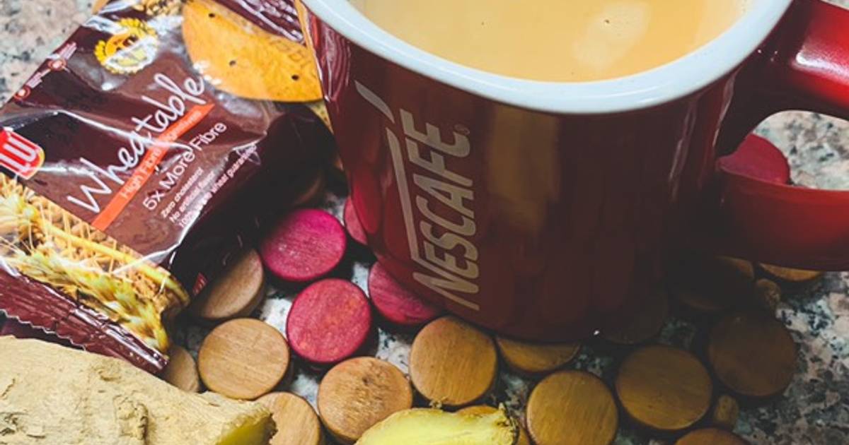 Ginger Milk Tea| Ginger Chai ☕️ Recipe by MrsRiasat Ali - Cookpad