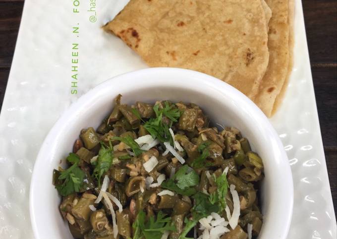 French Beans subzi Recipe by Shaheen Mustafa - Cookpad