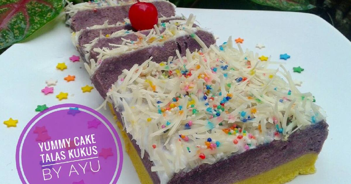 Resep Yummy Cake Talas Kukus oleh Ayuanita Petrisia - Cookpad