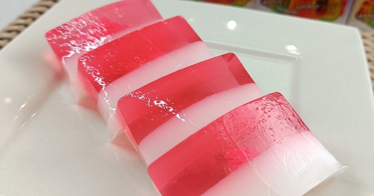 Resep Jelly Merah Putih oleh Eonnie Gwenchana - Cookpad