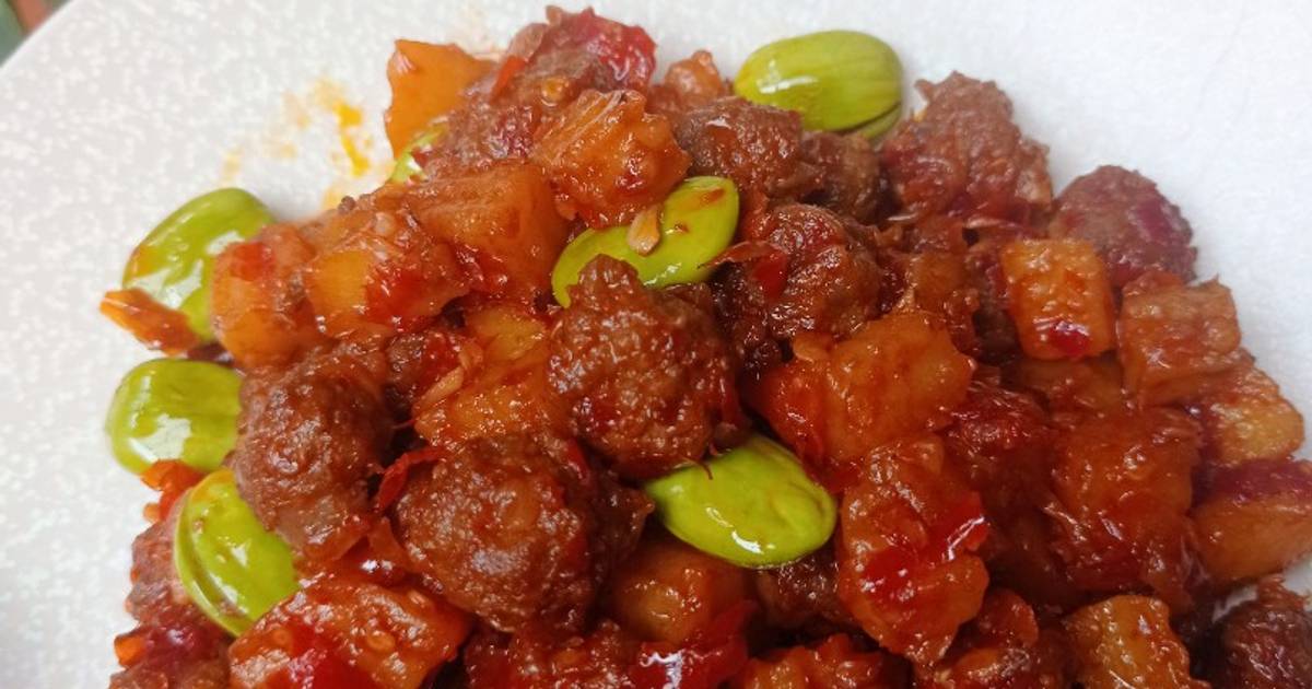23 resep printil daging kentang enak dan mudah - Cookpad