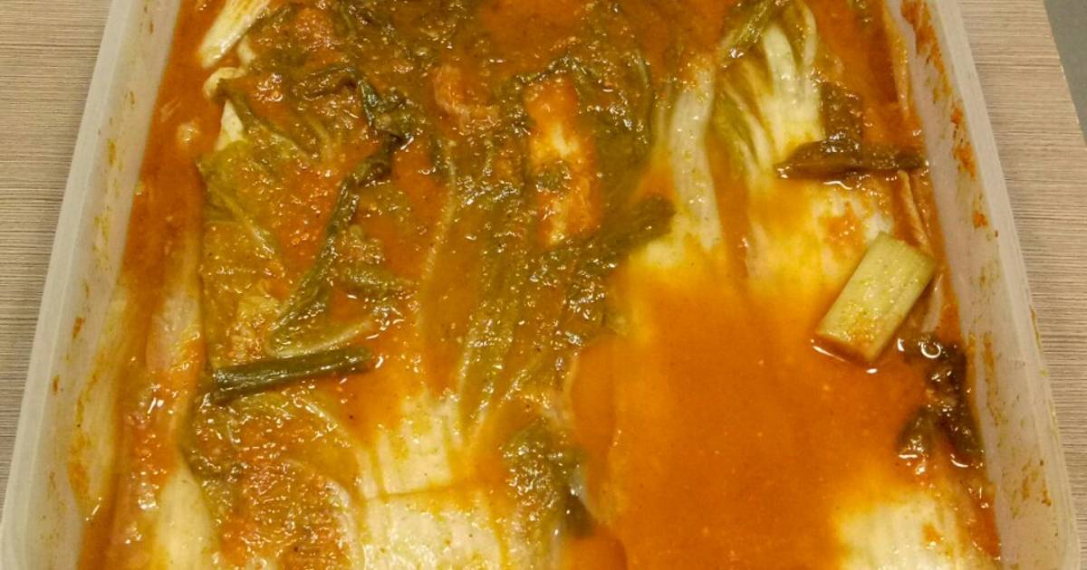 36 resep kimchi lokal homemade enak dan mudah - Cookpad