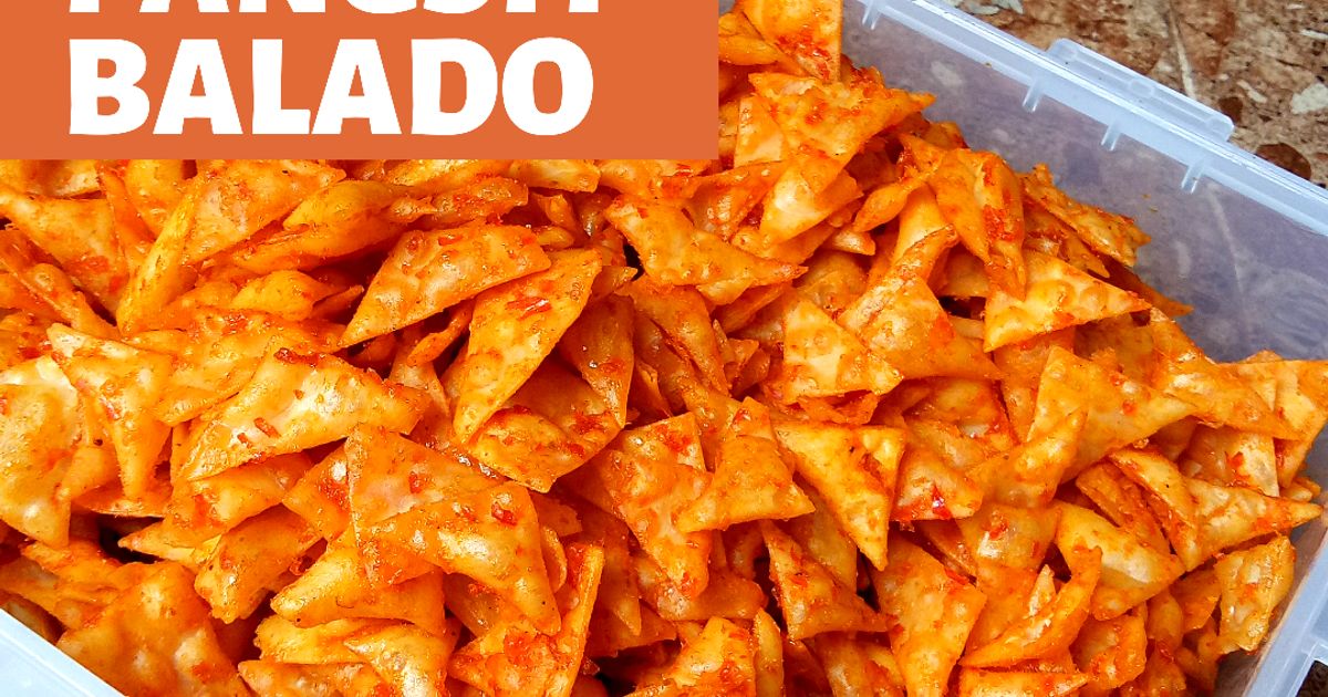 Resep Resep Kripik Pangsit Balado oleh Adila Nasti - Cookpad