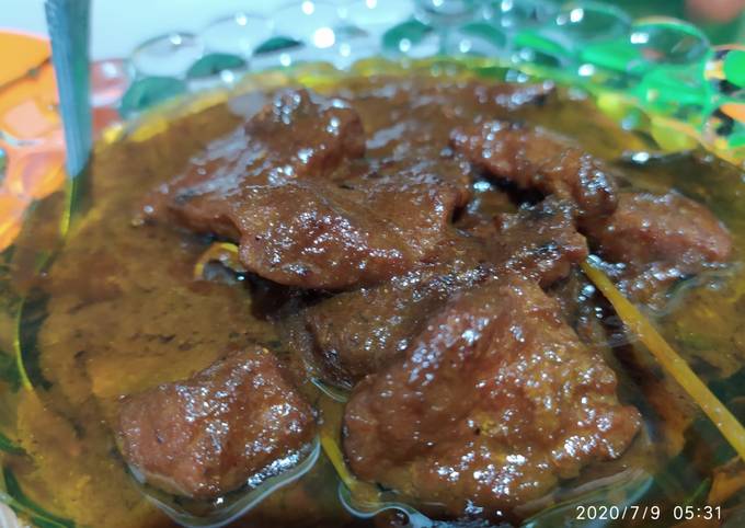 Resep Daging sapi bumbu kecap oleh lu3siana@gmail.com - Cookpad