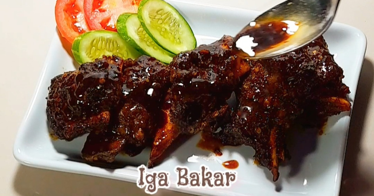 Resep Iga Bakar Kecap Pedas oleh Sihohodijah - Cookpad