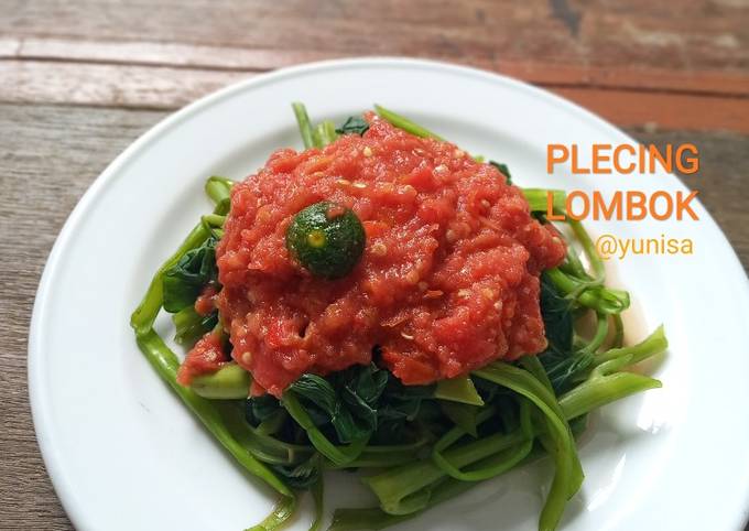 Resep Plecing Kangkung Khas Lombok oleh Yu Nisa - Cookpad