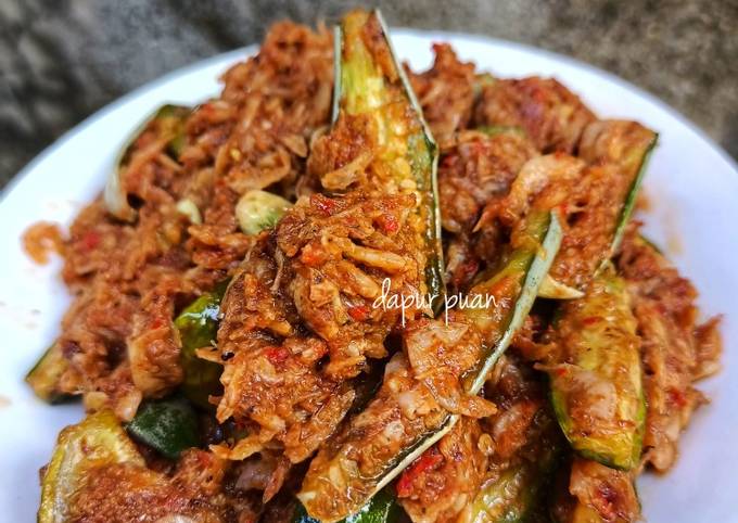 Resep Terong Sambal Udang Rebon oleh tutie ichwani - Cookpad