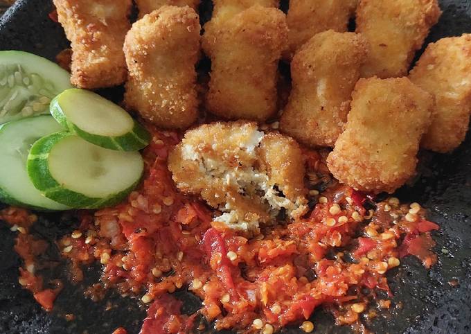 Resep Nugget Ayam Geprek simpel oleh Endah Nur Hidayati - Cookpad