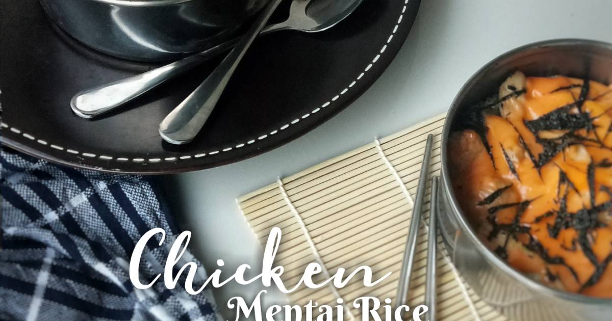Resep Chicken Mentai Rice oleh lialialia - Cookpad
