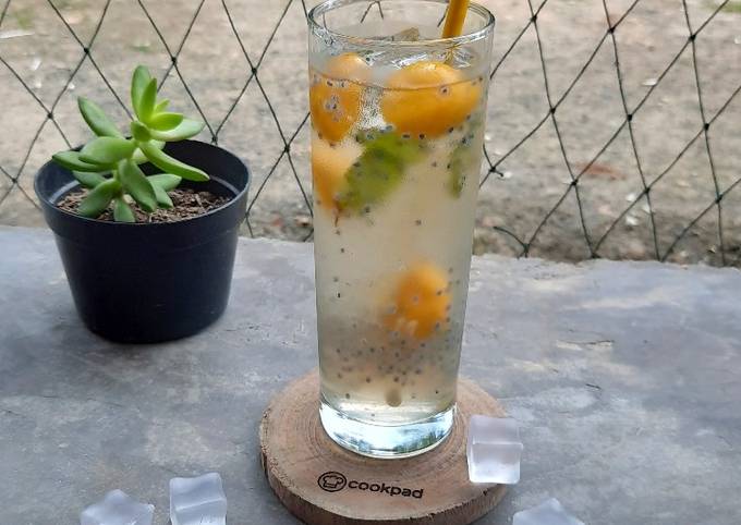 Resep Es Jeruk Cui Mint oleh Atik Rusmiyati - Cookpad