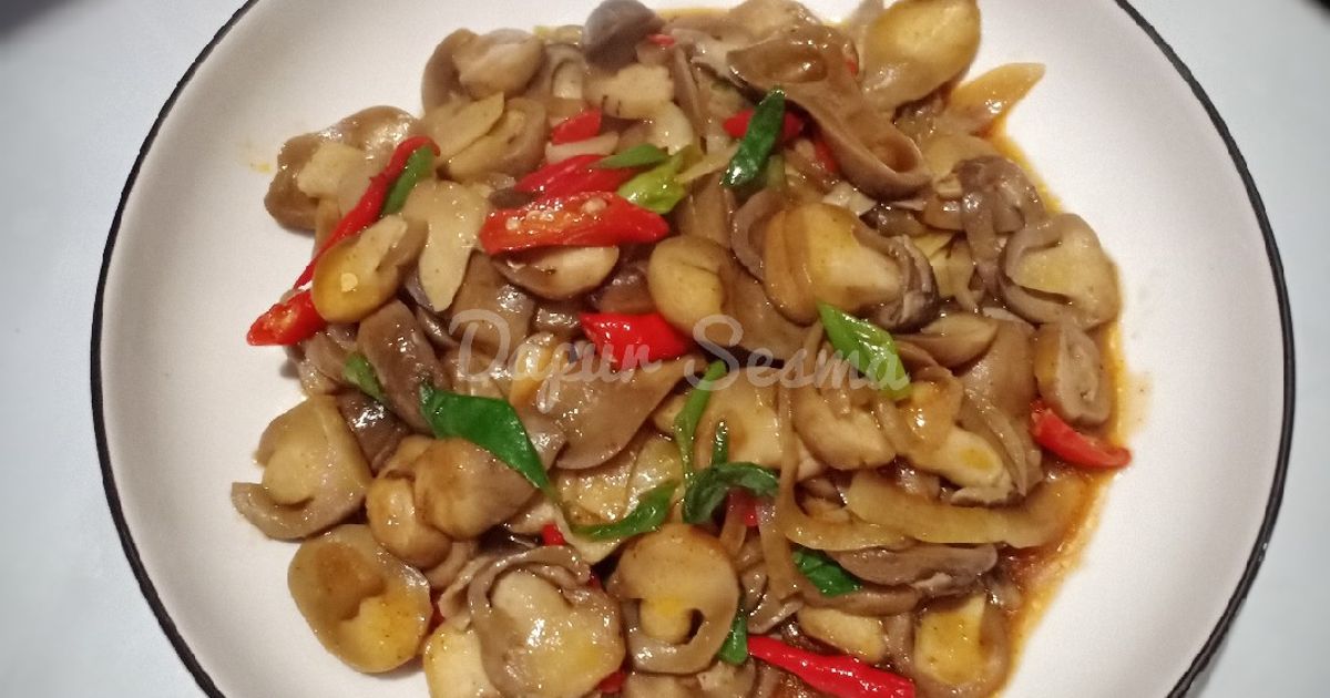 Resep jamur merang saus tiram rumahan enak dan mudah - Cookpad