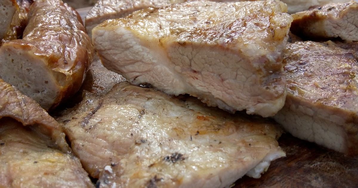 Matambre De Cerdo, Chorizo Y Marucha De Ternera A La Parrilla Receta de ...