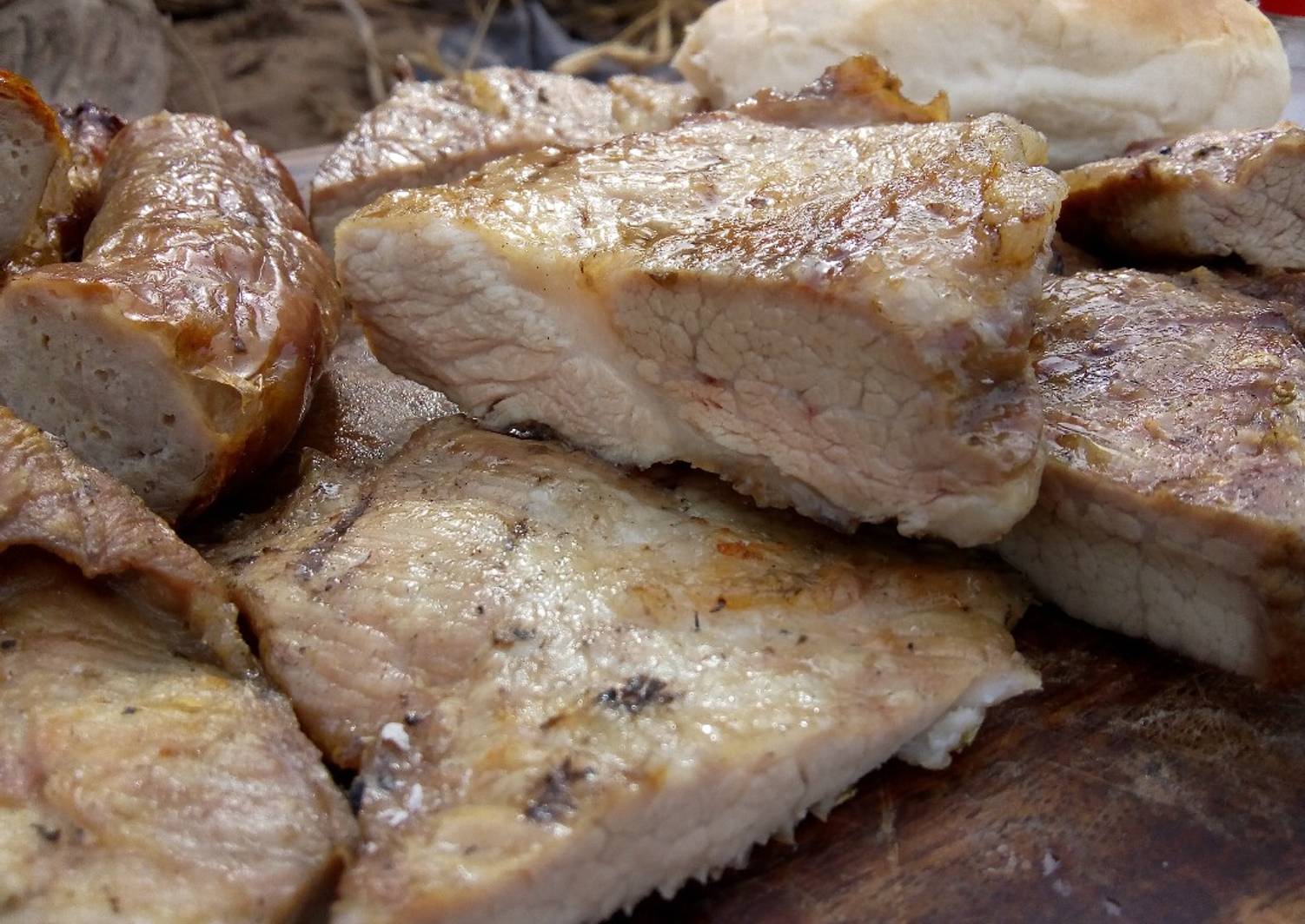 Matambre de cerdo, chorizo y Marucha de ternera a la parrilla Receta de ...