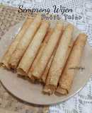 Resep kue semprong renyah, praktis, anti gagal, cocok untuk camilan