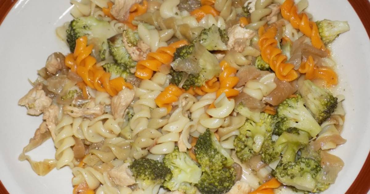 Fideos con brócoli al wok - 133 recetas caseras- Cookpad