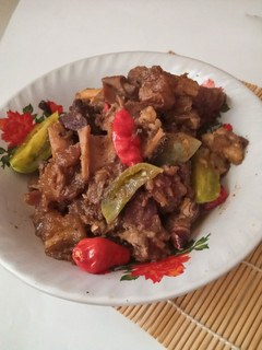 Resep Gula Asem Jeroan Sapi oleh reginna sylvia (Ryu Family🤗😘) - Cookpad