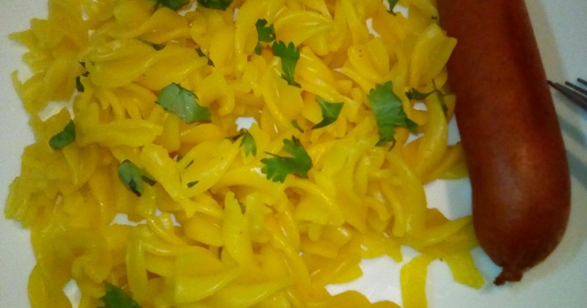 Turmeric Pasta Recipe by Raduma Jamse (0716271944) - Cookpad