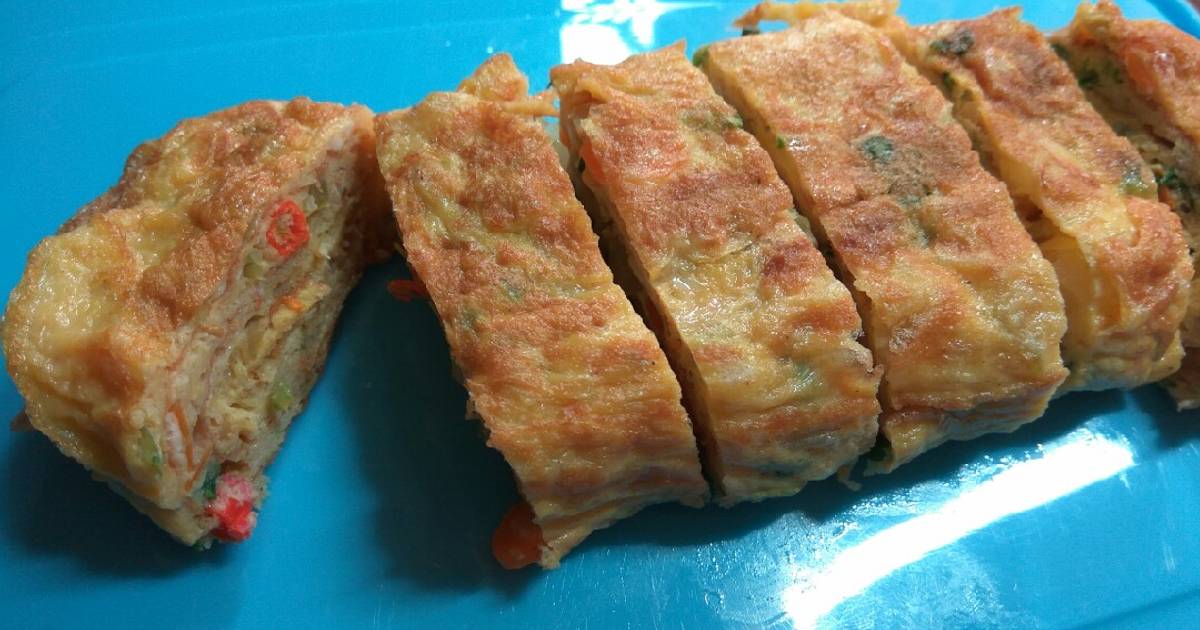 Resep Telur Dadar ala korea oleh nurulfiah - Cookpad