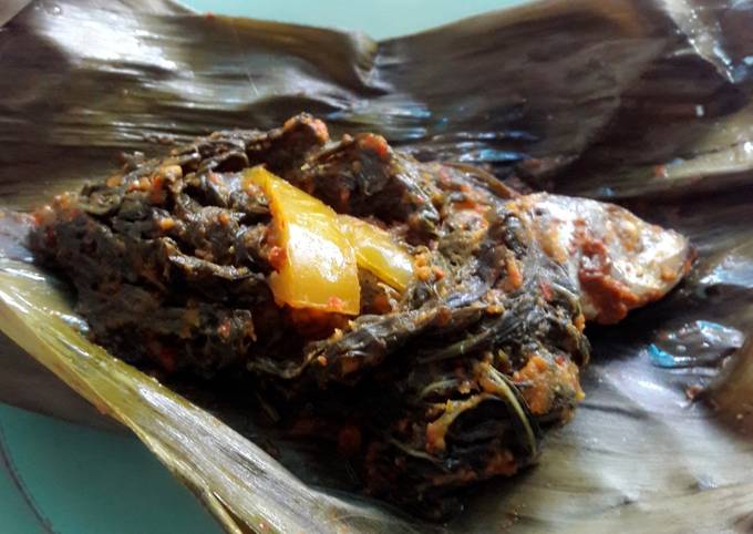 Resep Pepes ikan peda & daun singkong oleh Niken Primasari - Cookpad