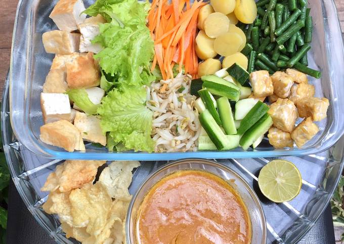 Resep Gado2 siram oleh Blossomville Kitchen - Cookpad