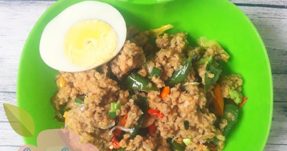 Resep Oseng Oncom Pedas oleh puteriayu - Cookpad
