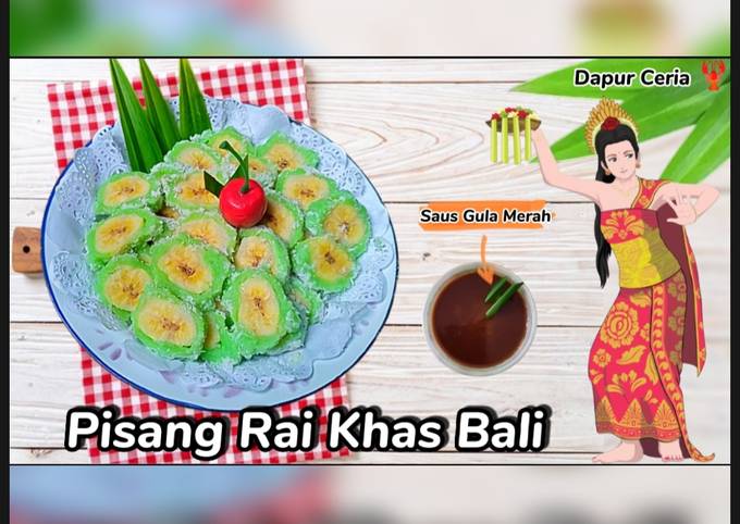 Resep Pisang ijo,pisang rai khas bali oleh Dapur Ceria 🦞 - Cookpad