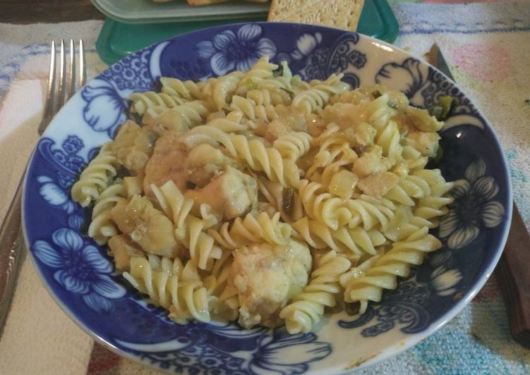 Fideos con salsa de atún fresco Receta de Memo de Vernazza - Cookpad