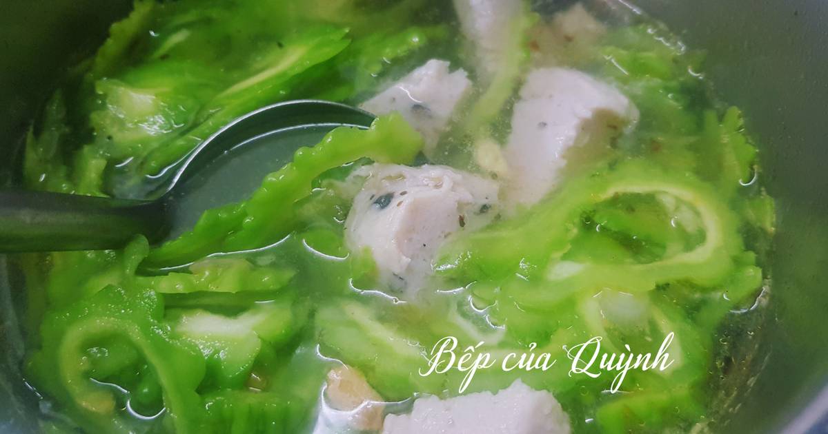 Cách Làm Món Khổ qua nấu chả cá của Bếp của Quỳnh - Cookpad