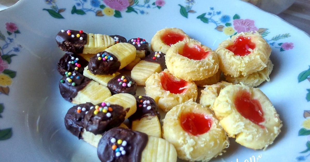 Resep Tumbprint & Capsule Cookies Happycall (1 Resep Jadi 2 Jenis ...