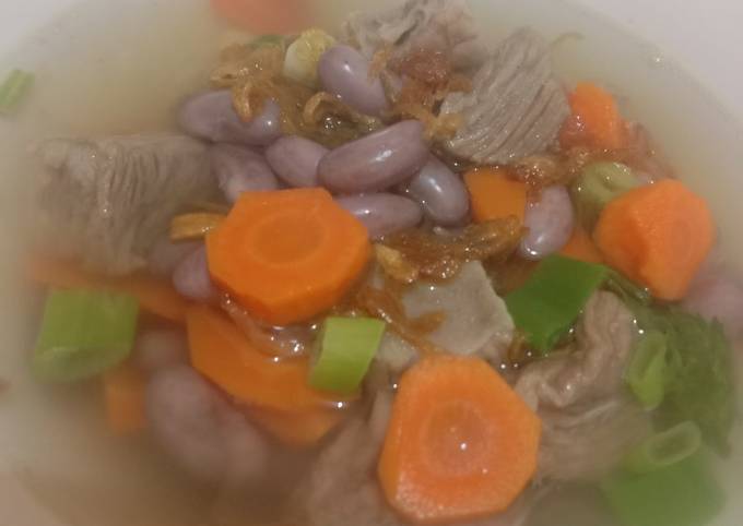 Resep Sup kacang merah simpel oleh sekar nur septi - Cookpad