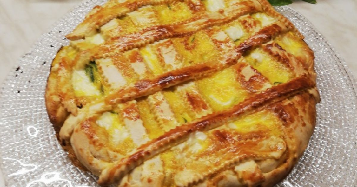 Ricetta Torta Salata Con Pasta Brise E Zucchine di In Cucina Con ...