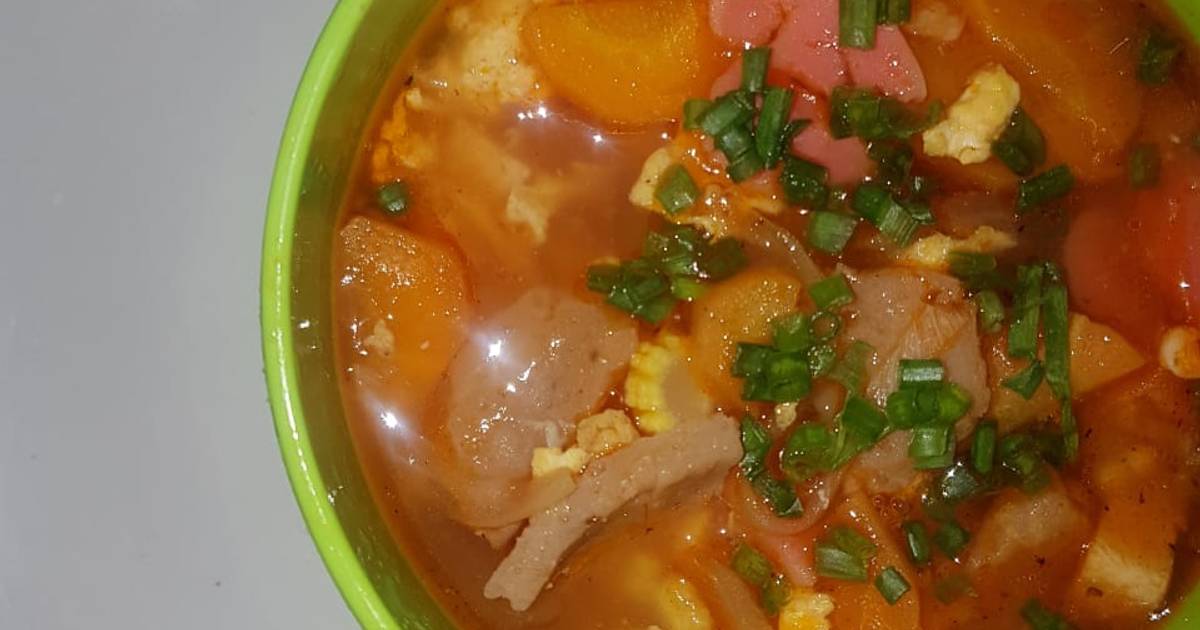 Resep Sup merah special oleh Icha Deviani - Cookpad