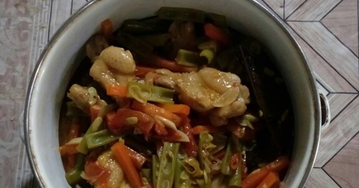 Resep Asem asem buncis wortel ayam oleh Ny. Roni - Cookpad Resep Asem asem buncis wortel ayam oleh Ny. Roni - Cookpad