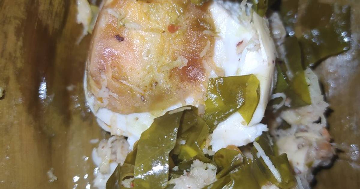 Resep Botok telur asin oleh Ita Cute's - Cookpad
