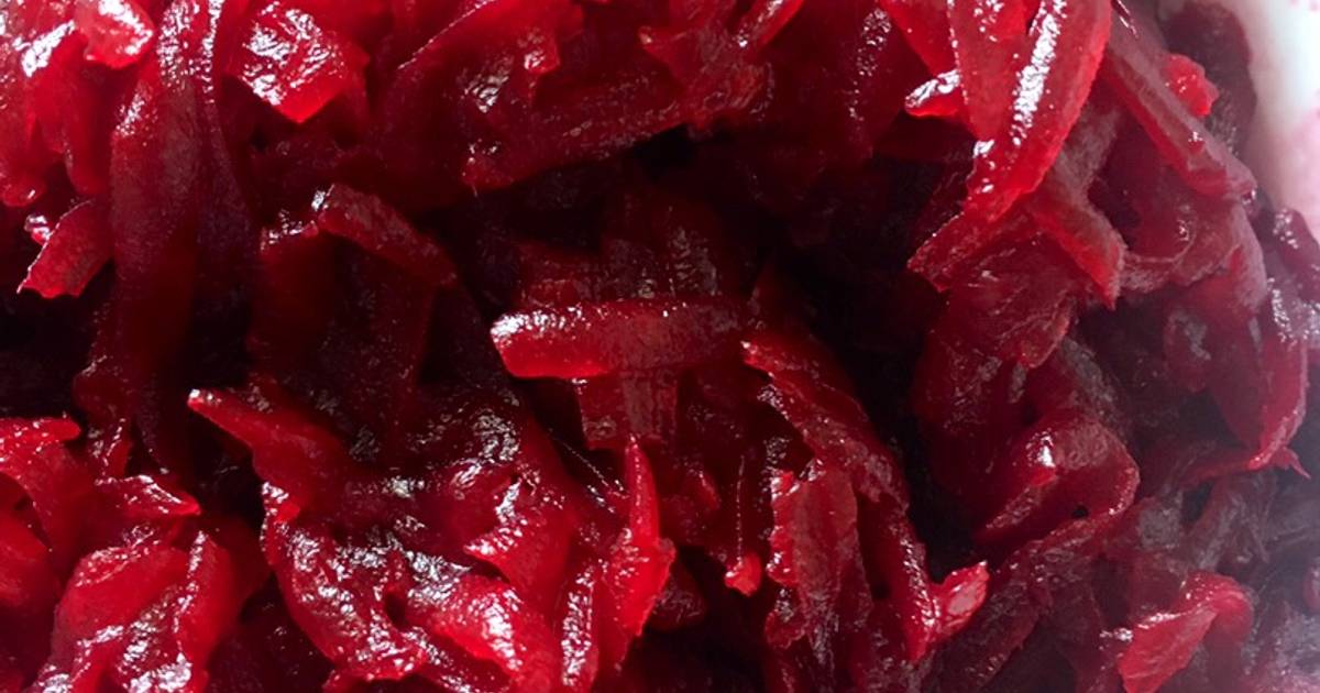 Betabel o betabel a la vinagreta - 60 recetas caseras- Cookpad