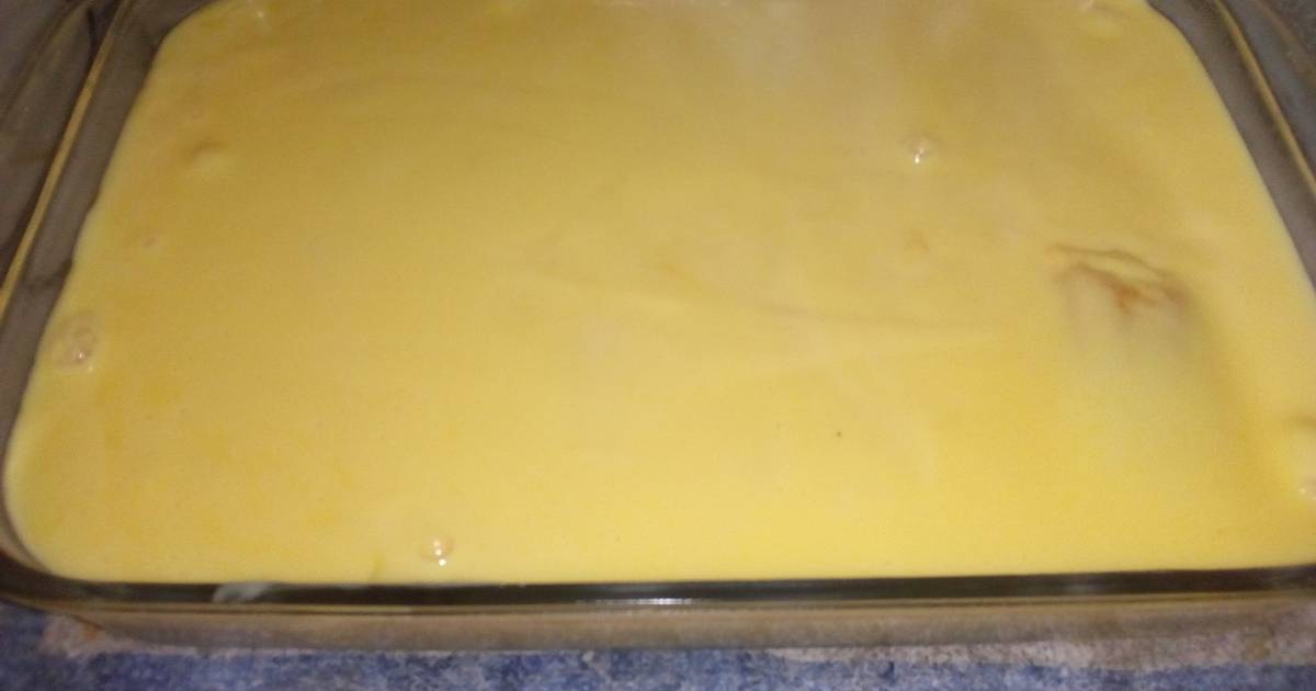 Postre borracho vainilla - 450 recetas caseras- Cookpad