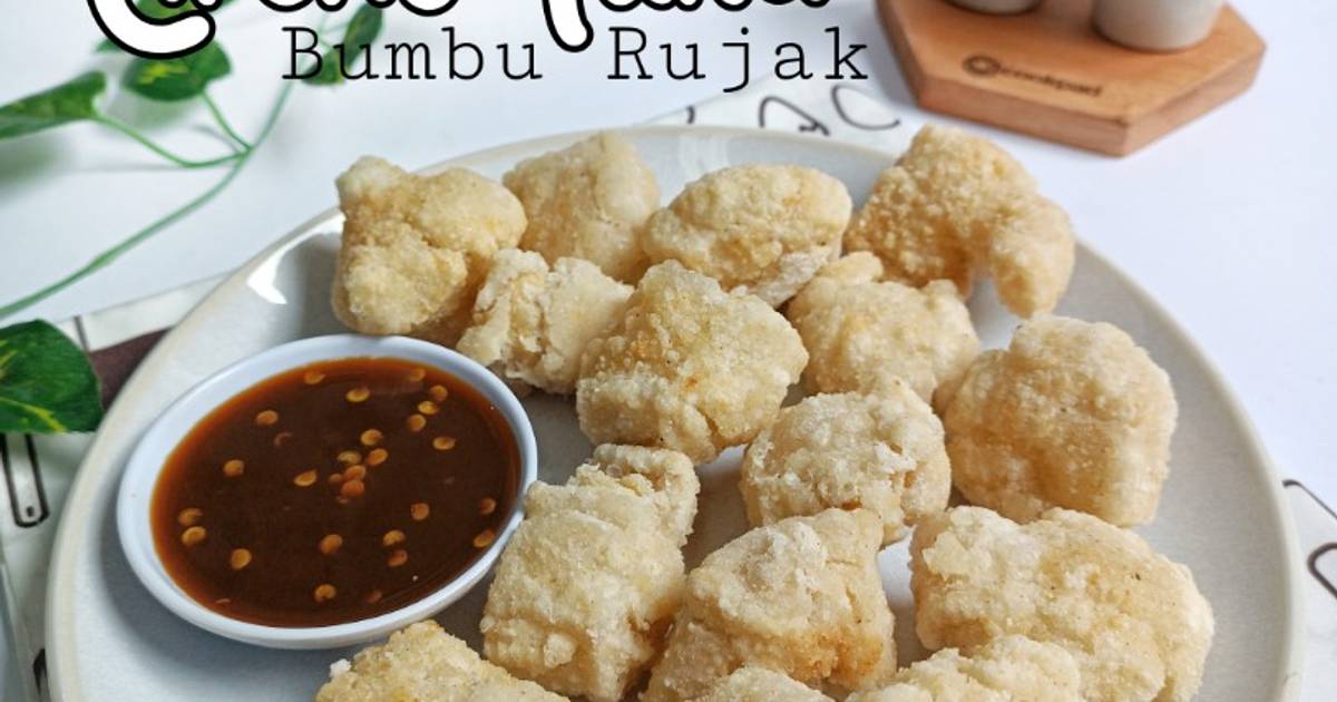 10 resep cireng tahu bumbu rujak enak dan mudah - Cookpad