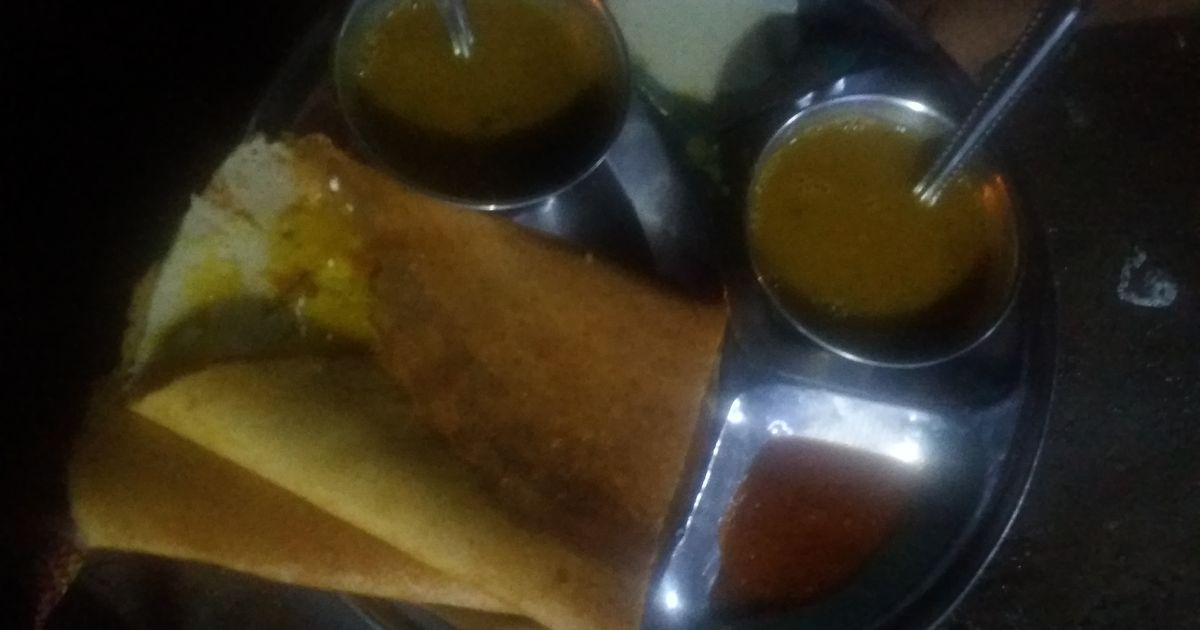 Rice And Besan Dosa Recipe by pooja - Cookpad